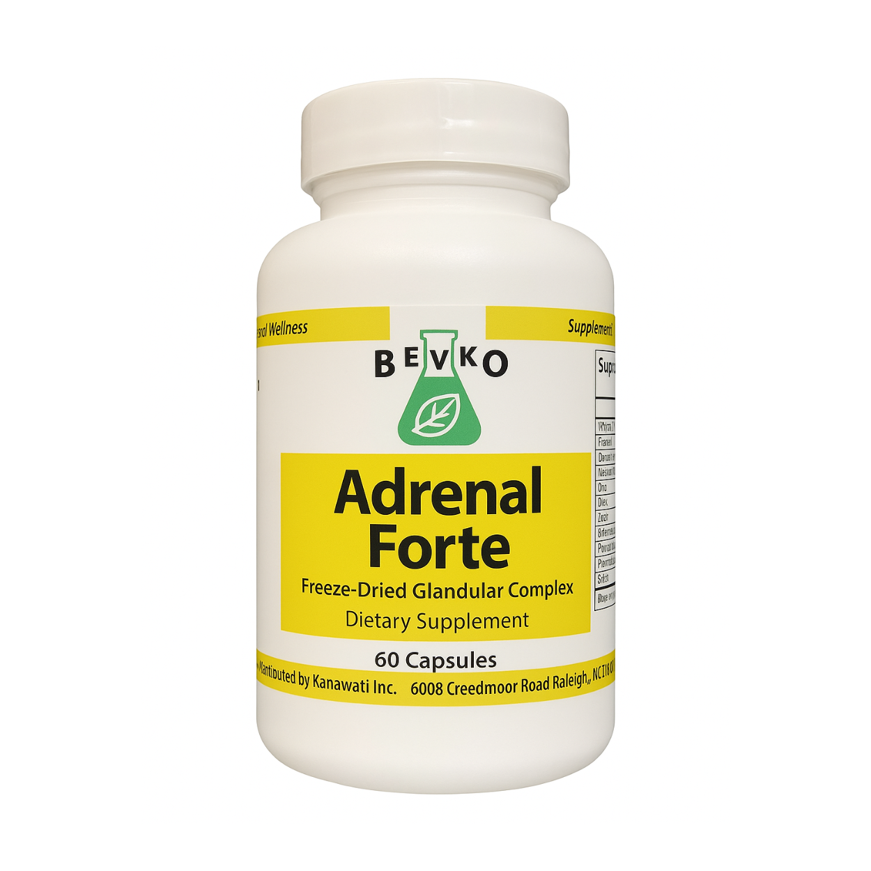 Adrenal Forte | 60 Capsules – Bevko Vitamins