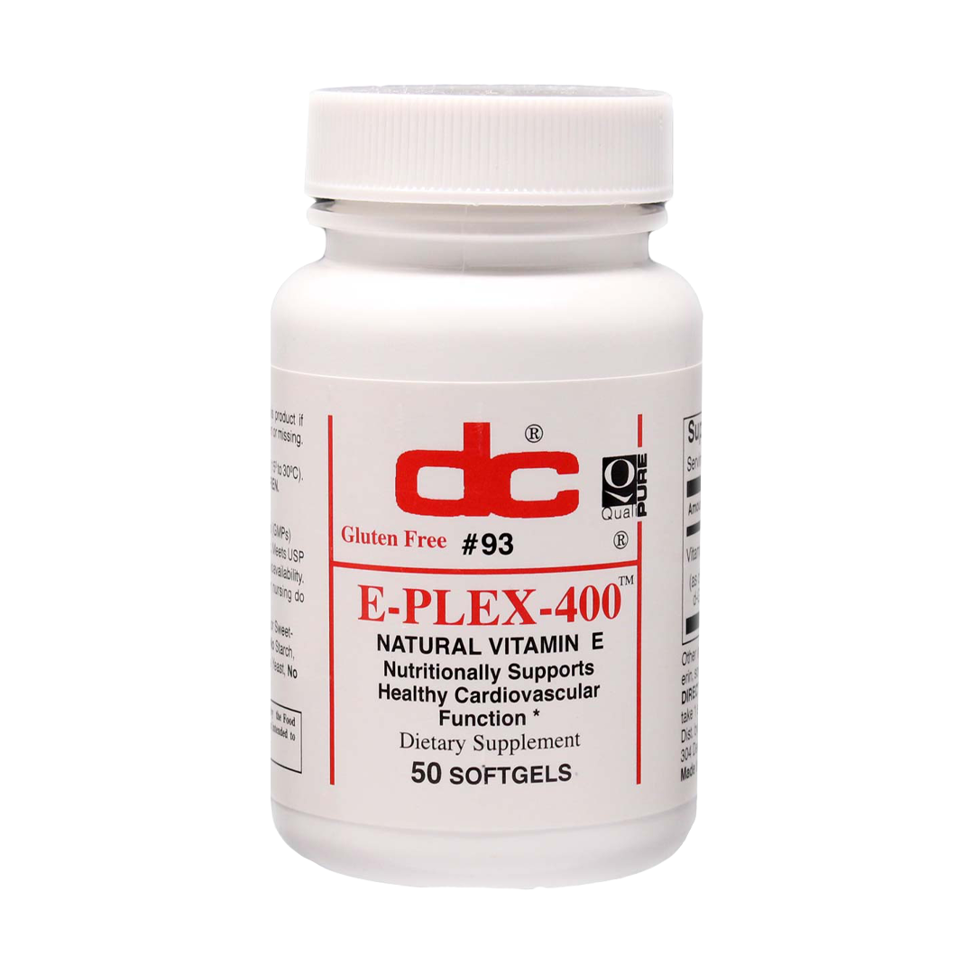 Natural Vitamin E | E-Plex-400 | 90 Softgels – Bevko Vitamins